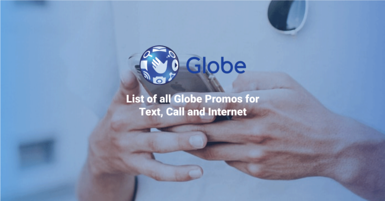 Globe Promos for Text, Call, & Internet