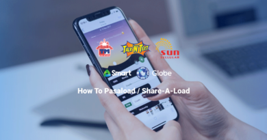 How To Pasaload in Smart,TNT, Globe,TM