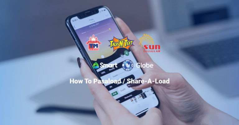 How To Pasaload in Smart,TNT, Globe,TM