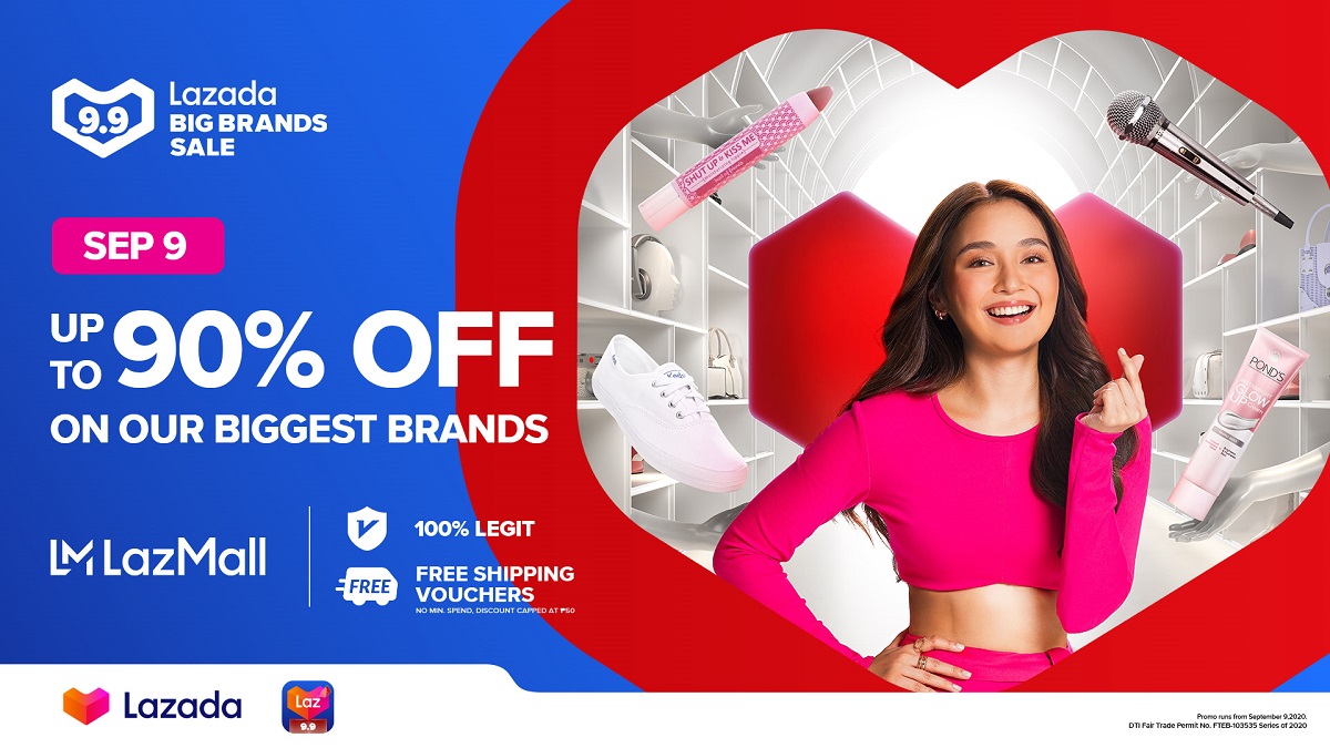 9 Categories to Look Out For at 9.9 Lazada Big Brands Sale