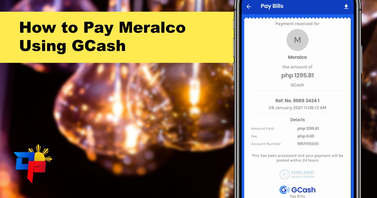 How to Pay Meralco Using GCash