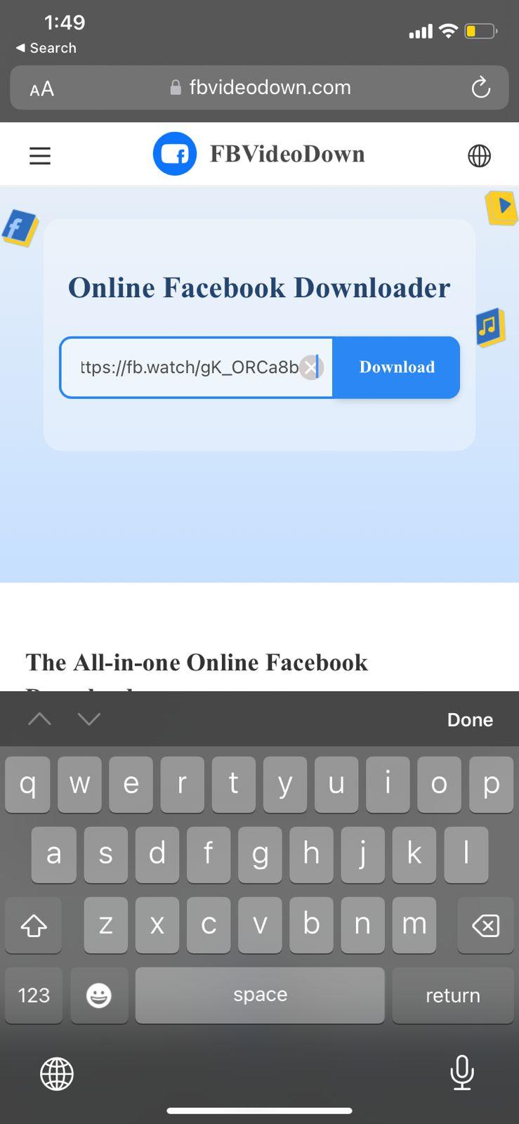 How to Download Facebook Videos on Android, iPhone and PC
